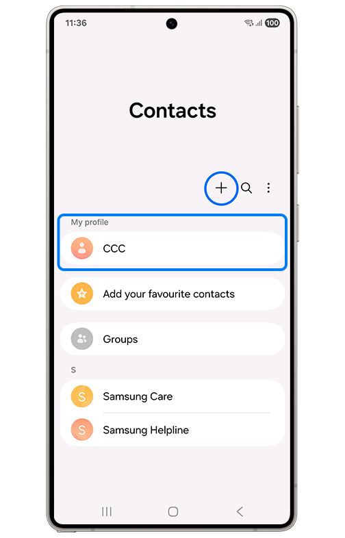 How to create & share the Profile Card in Galaxy devices | Samsung India