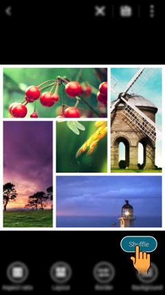 How to create Collage using Collage Studio in Samsung Galaxy S5(SM ...