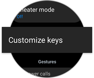 How to customize the Home key settings on my Samsung Galaxy Watch ...