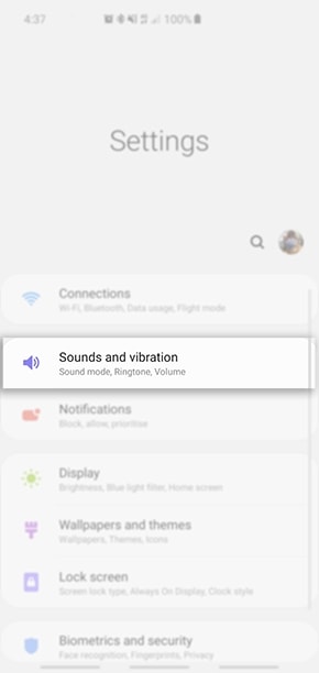 How to personalise the Sound settings on Samsung Galaxy? | Samsung India