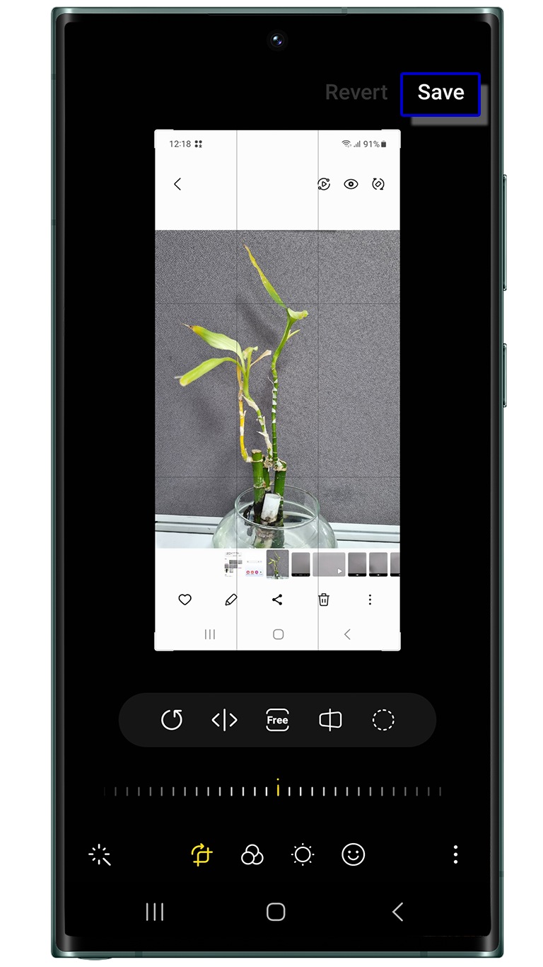 How to retrieve original version of edited image on Samsung Galaxy ...