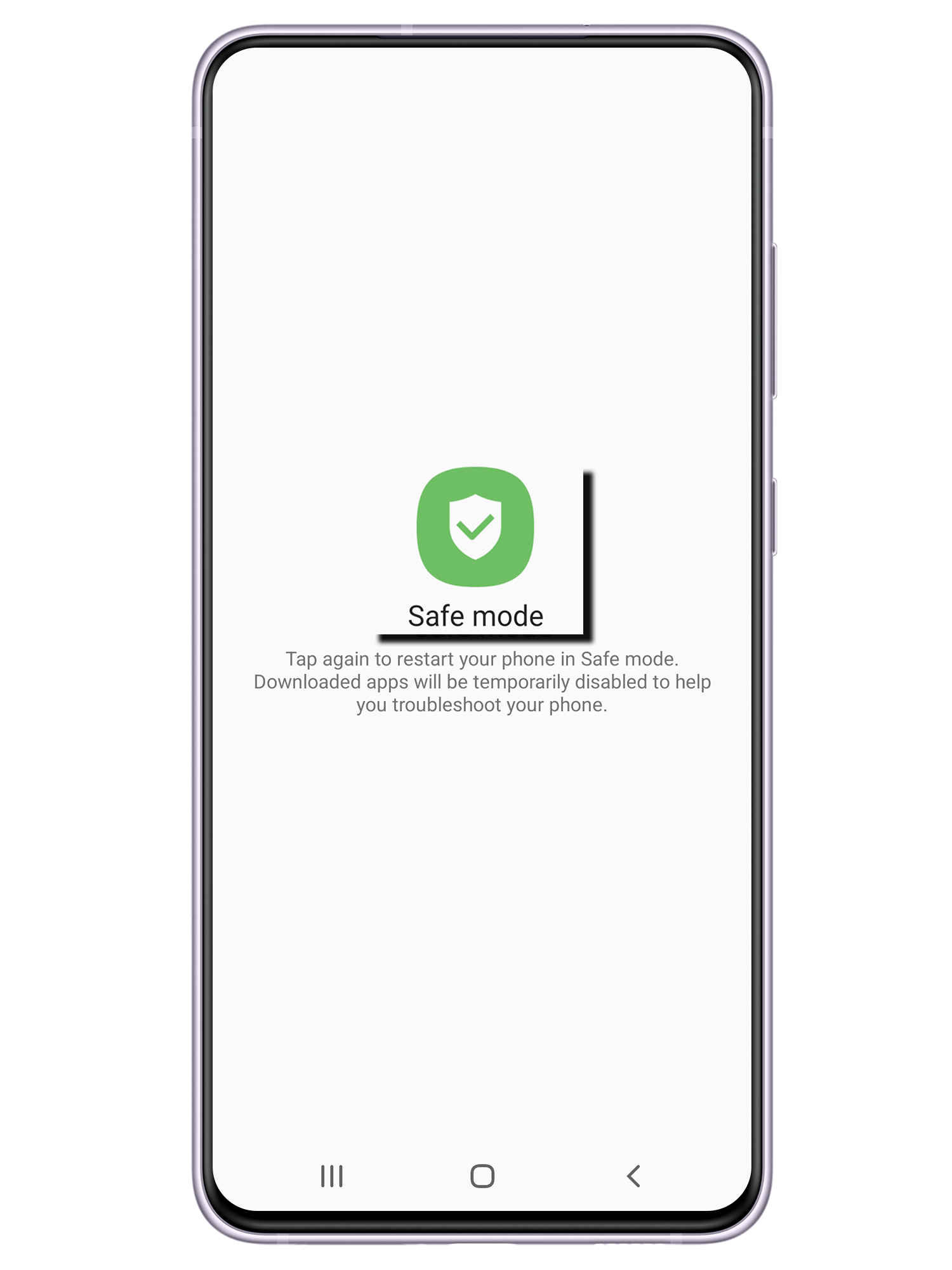 Safe Mode on Samsung Phones | Samsung India