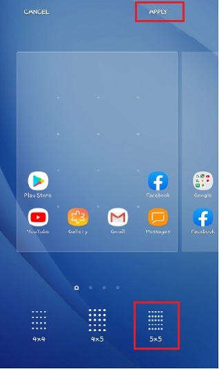 Samsung Smartphones: How to customize apps icon layout and grid size ...