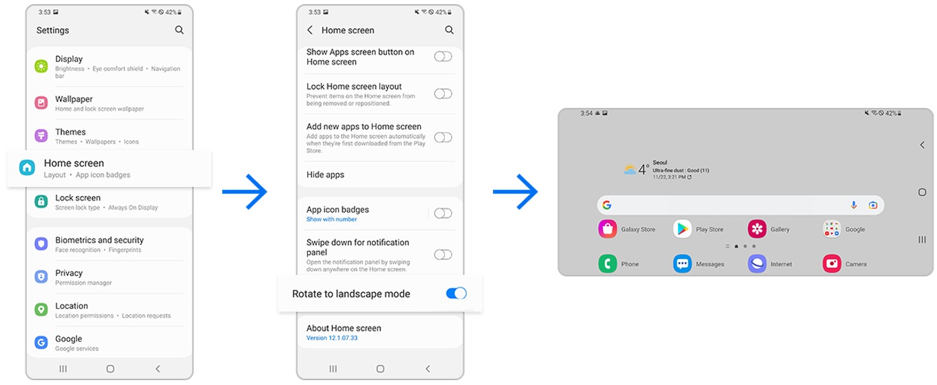 How to Turn on/off Screen rotation in Samsung smartphones? | Samsung India