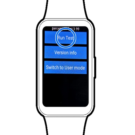 Test Mode in Samsung Galaxy Fit3 | Samsung India