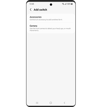 Mobile Universal Switch | Accessibility | Samsung IN
