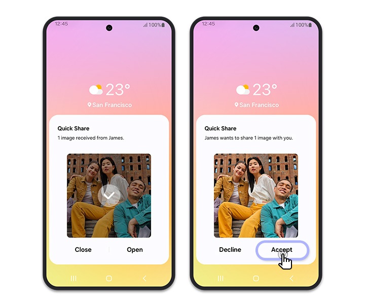 Quick Share | برنامه‌ها و سرویس‌ها | سامسونگ ایران