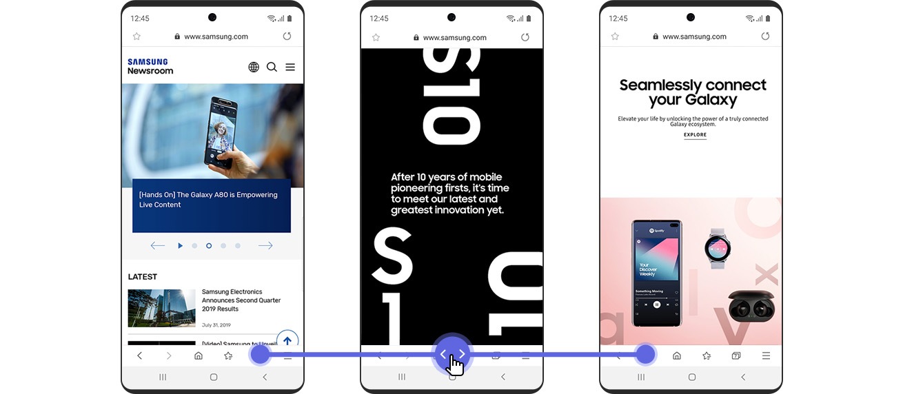 Samsung Internet | App & Servizi | Samsung Italia