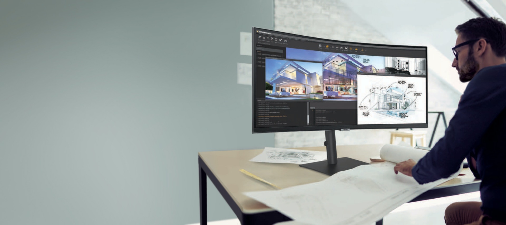 Sperimenta un nuovo livello di multitasking con i monitor HRM Samsung ...