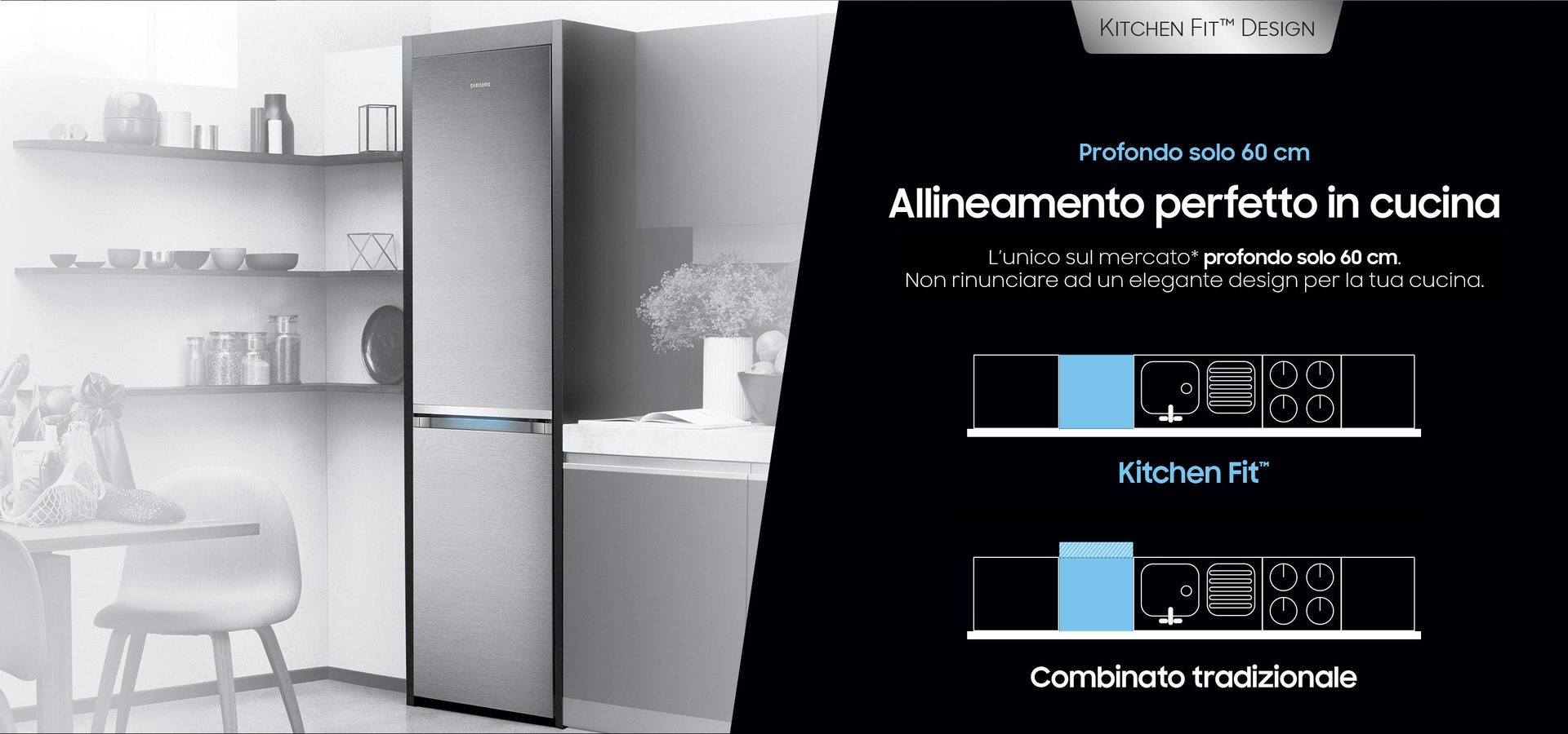 Frigorifero Kitchen Fit™ | Samsung Italia
