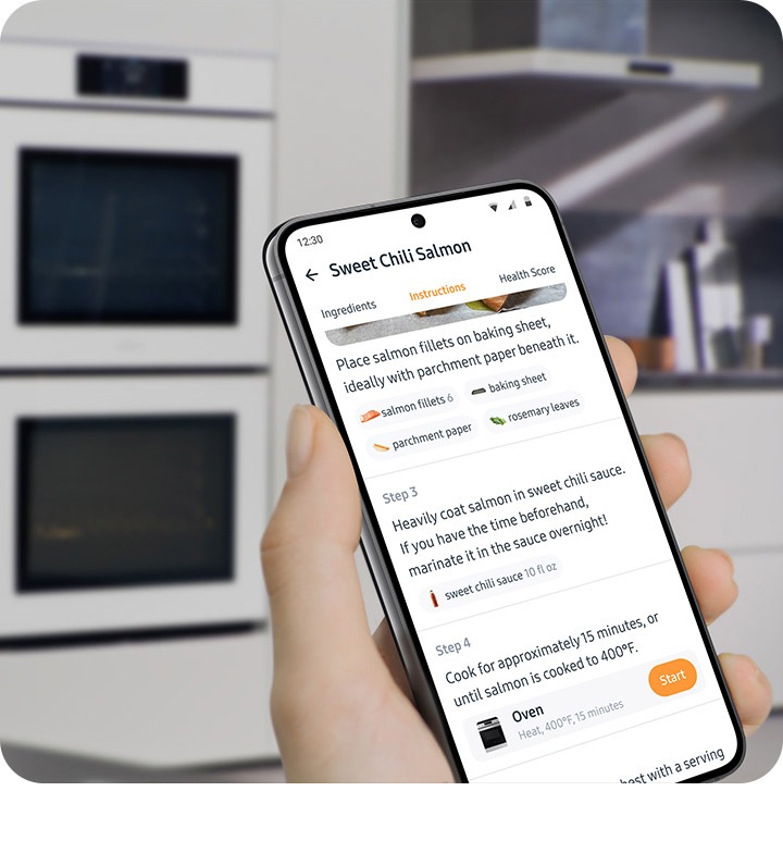 Samsung Food | Assistente personalizzato in cucina | Samsung Italia