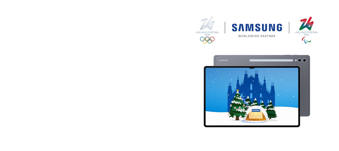 Samsung con Milano Cortina 2026 | Samsung Italia