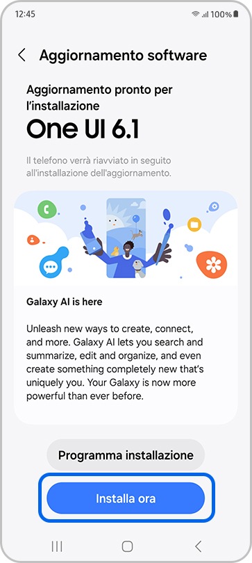 Come scaricare e installare il software per le funzioni Galaxy AI | Samsung IT