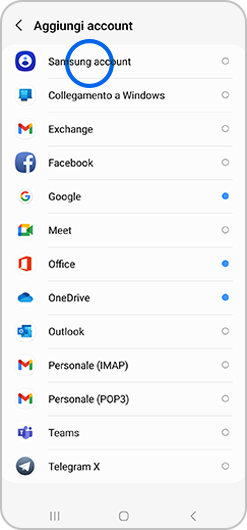 Come registrare il tuo Samsung account | Samsung IT