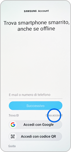 Come registrare il tuo Samsung account | Samsung IT