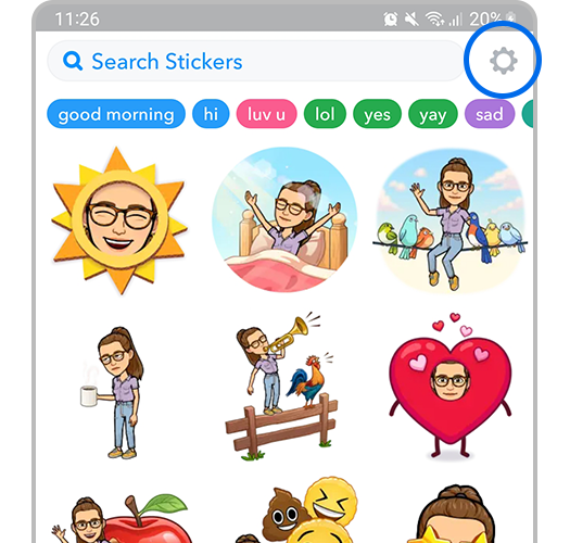 Samsung Galaxy-де Always On Display-де Bitmoji стикерлерін қалай ...