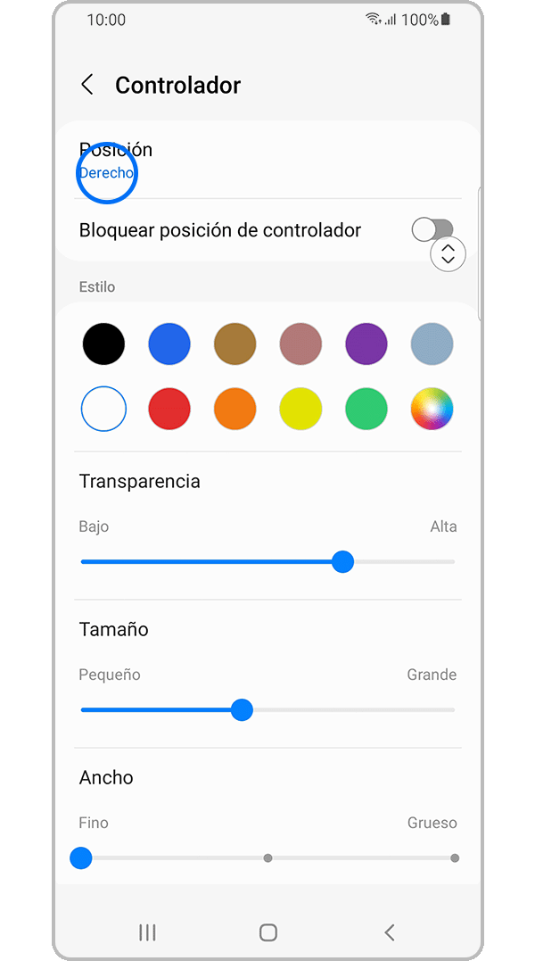 ¿Cómo cambiar la posición del panel edge? | Samsung Latinoamérica
