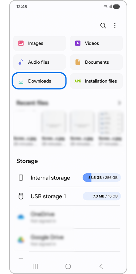 How to find and manage files on your Samsung Galaxy device | Samsung ...
