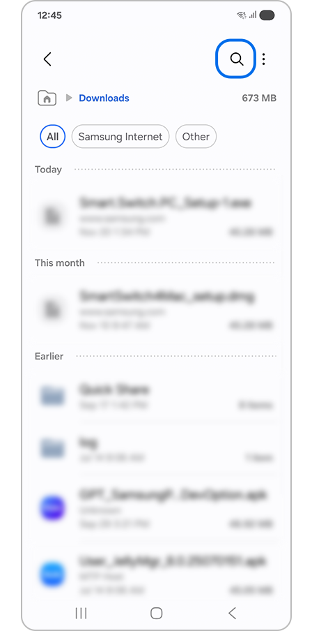 How to find and manage files on your Samsung Galaxy device? | Samsung ...