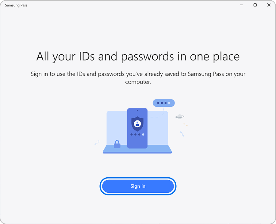 How to use Samsung Pass on your Samsung computer | Samsung Lebanon