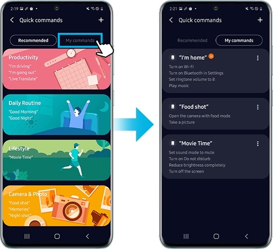 How can I use the Bixby application? | Samsung LB