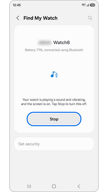 How to find your Galaxy Watch when it is lost | Samsung Lebanon