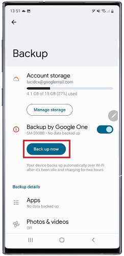 How do I backup and restore data on my Galaxy device? | Samsung Ireland