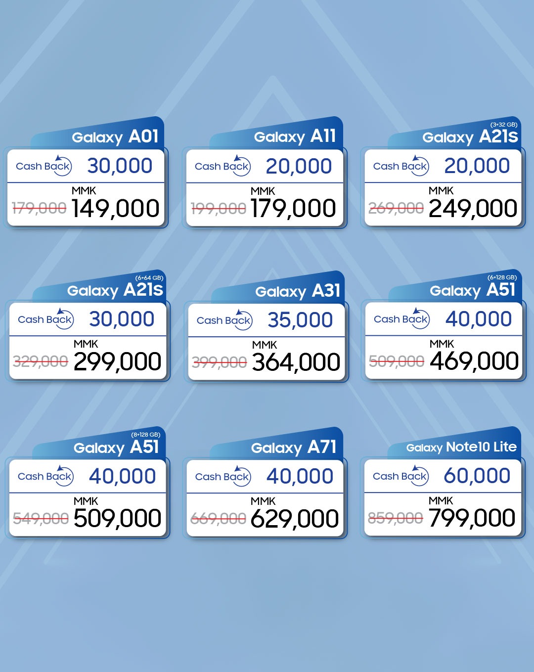 Samsung Cash Back Promotion | Samsung Myanmar