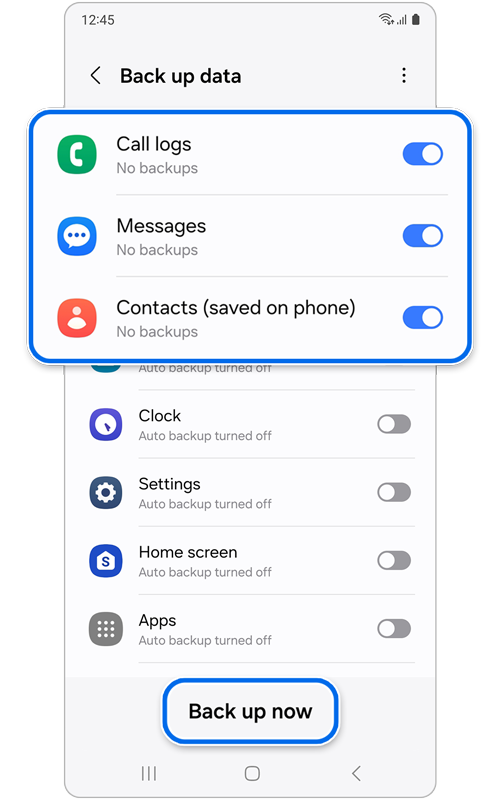 Use the Samsung Cloud to back up and restore data to your Galaxy device ...