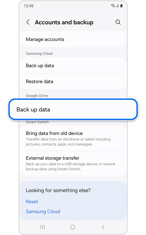 How to use Google One to back up your Galaxy phone’s data | Samsung CA