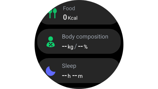 Measure your body composition with the Galaxy Watch series | Samsung CA