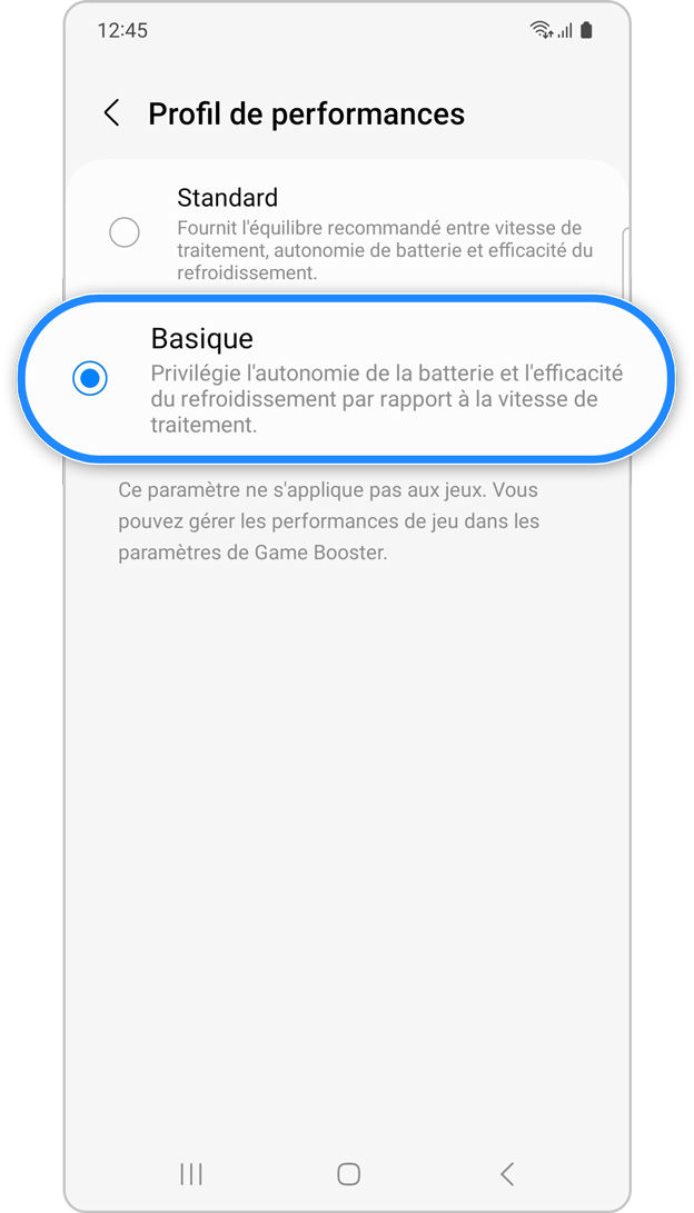 Réduisez la consommation d'énergie avec le mode basique de votre ...