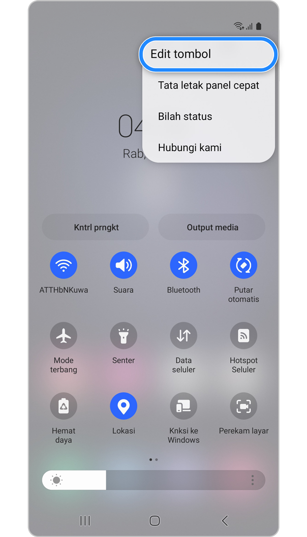 Kurangi konsumsi daya dengan mode kinerja Terang pada perangkat Galaxy Anda