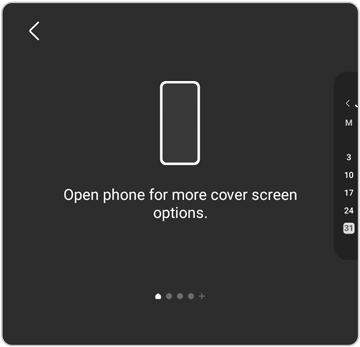 Customise your Galaxy Z Flip5's cover screen wallpaper | Samsung Gulf