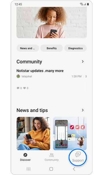 How to run eSIM self-diagnostics for the Galaxy Watch series | Samsung PK