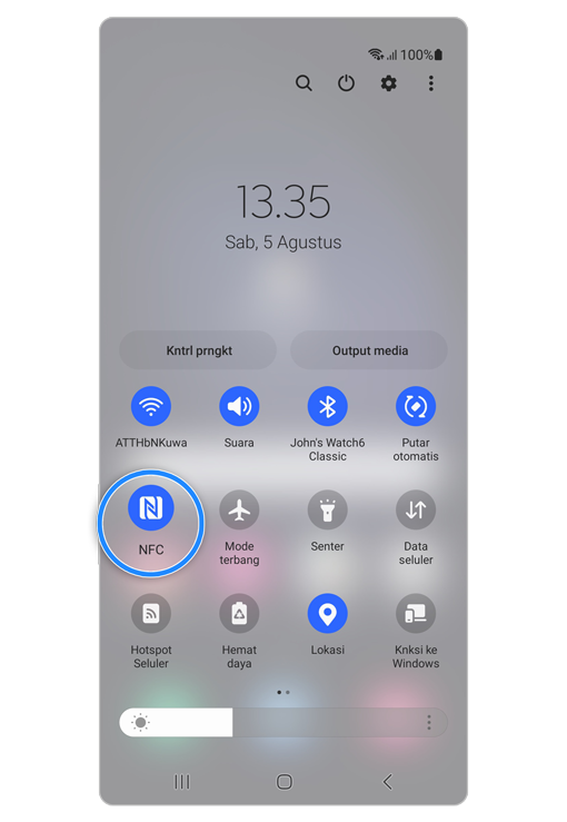 Memperbaiki masalah NFC pada perangkat Galaxy