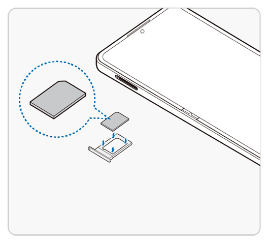 How to insert a USIM card into the Galaxy Z Flip5 and Z Fold5 | Samsung ...