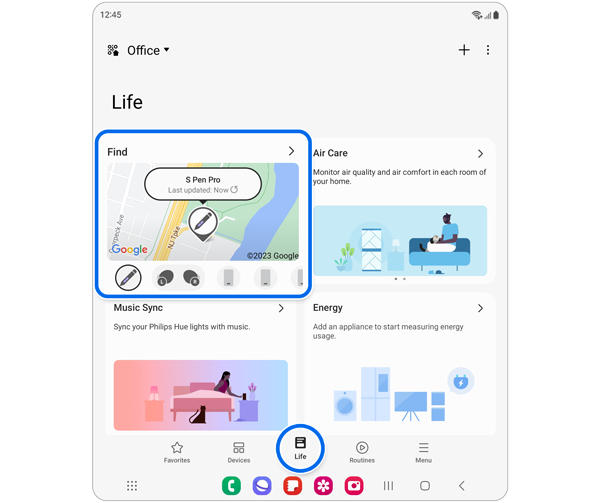 How to use SmartThings Find to locate a lost S Pen Pro