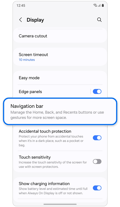 How to enable swipe gestures (Swipe from bottom, Gesture hints) on ...