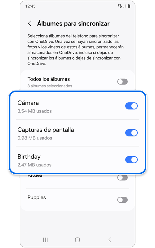Cómo sincronizar OneDrive con tu dispositivo Galaxy | Samsung España