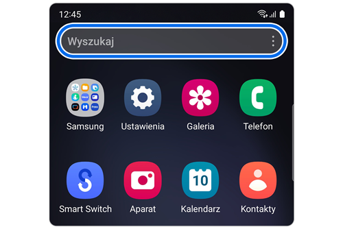 Uproszczone nazwy aplikacji w Galaxy One UI 6 | Samsung Polska