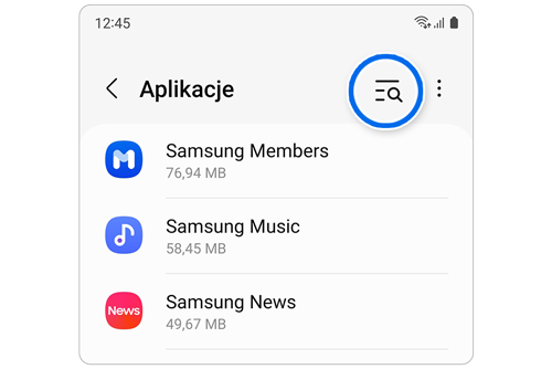 Uproszczone nazwy aplikacji w Galaxy One UI 6 | Samsung Polska