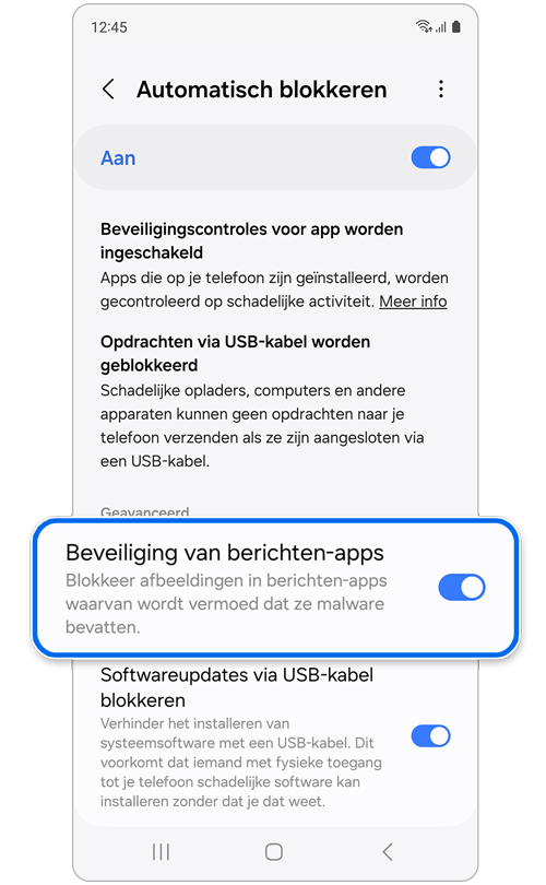Bescherm je Galaxy-apparaat met de nieuwe functie Automatisch blokkeren ...