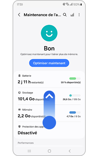 Mode maintenance | Samsung France