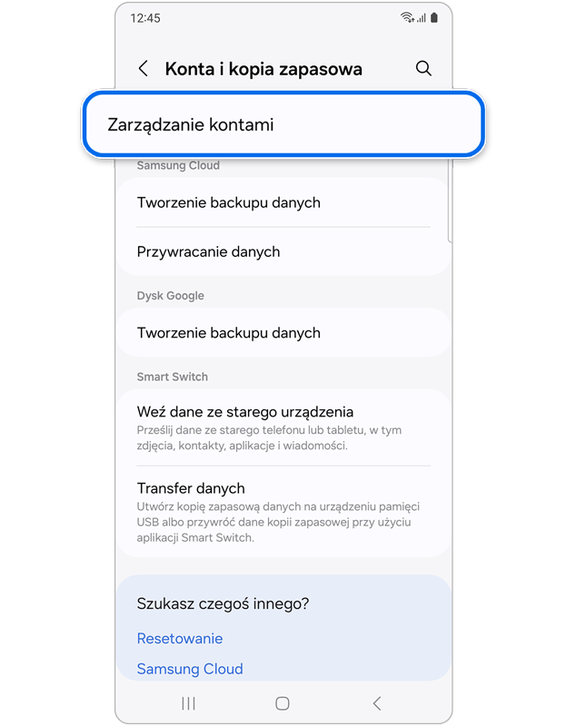 Użyj Samsung Cloud do tworzenia kopii zapasowych i przywracania danych ... Użyj Samsung Cloud do tworzenia kopii zapasowych i przywracania danych ...