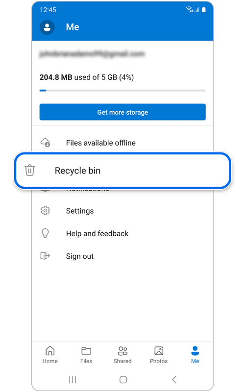 How to synchronize OneDrive with your Galaxy device