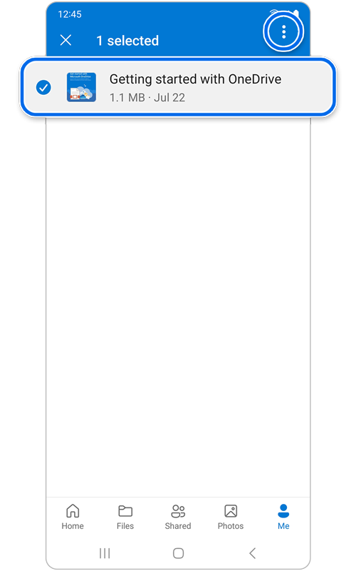 How to synchronize OneDrive with your Galaxy device