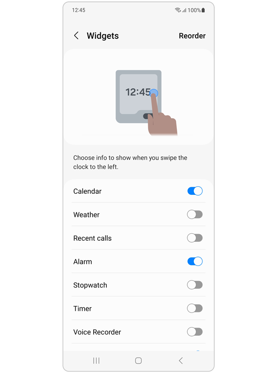 Explore new cover screen widgets on the Galaxy Z Flip5 | Samsung UK