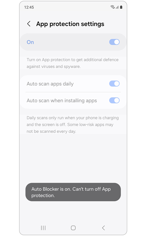 Protect your Galaxy device with the new Auto Blocker feature | Samsung ...