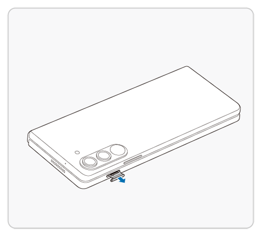 Jak włożyć kartę USIM do Galaxy Z Flip5 i Z Fold5 | Samsung Polska